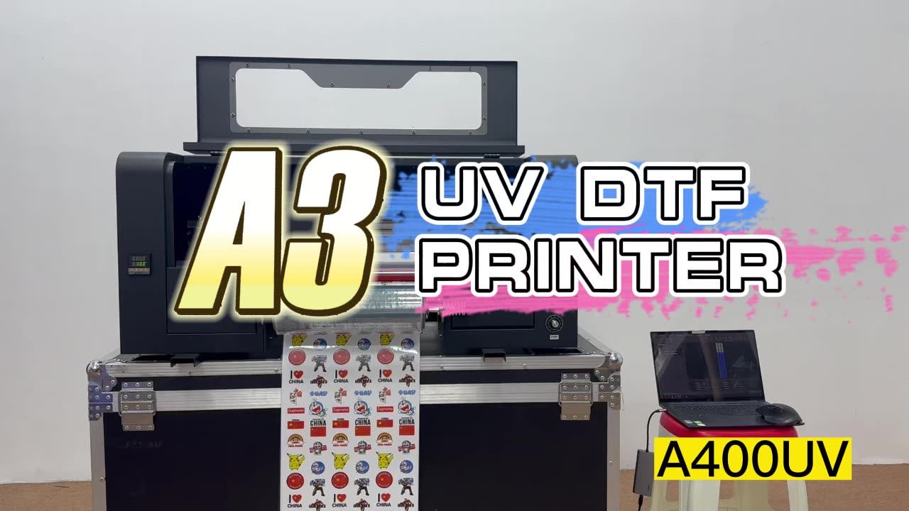Small Ab Film Uv Dtf Sticker Printer Glass Plastic Leather Wood Uv Dtf ...