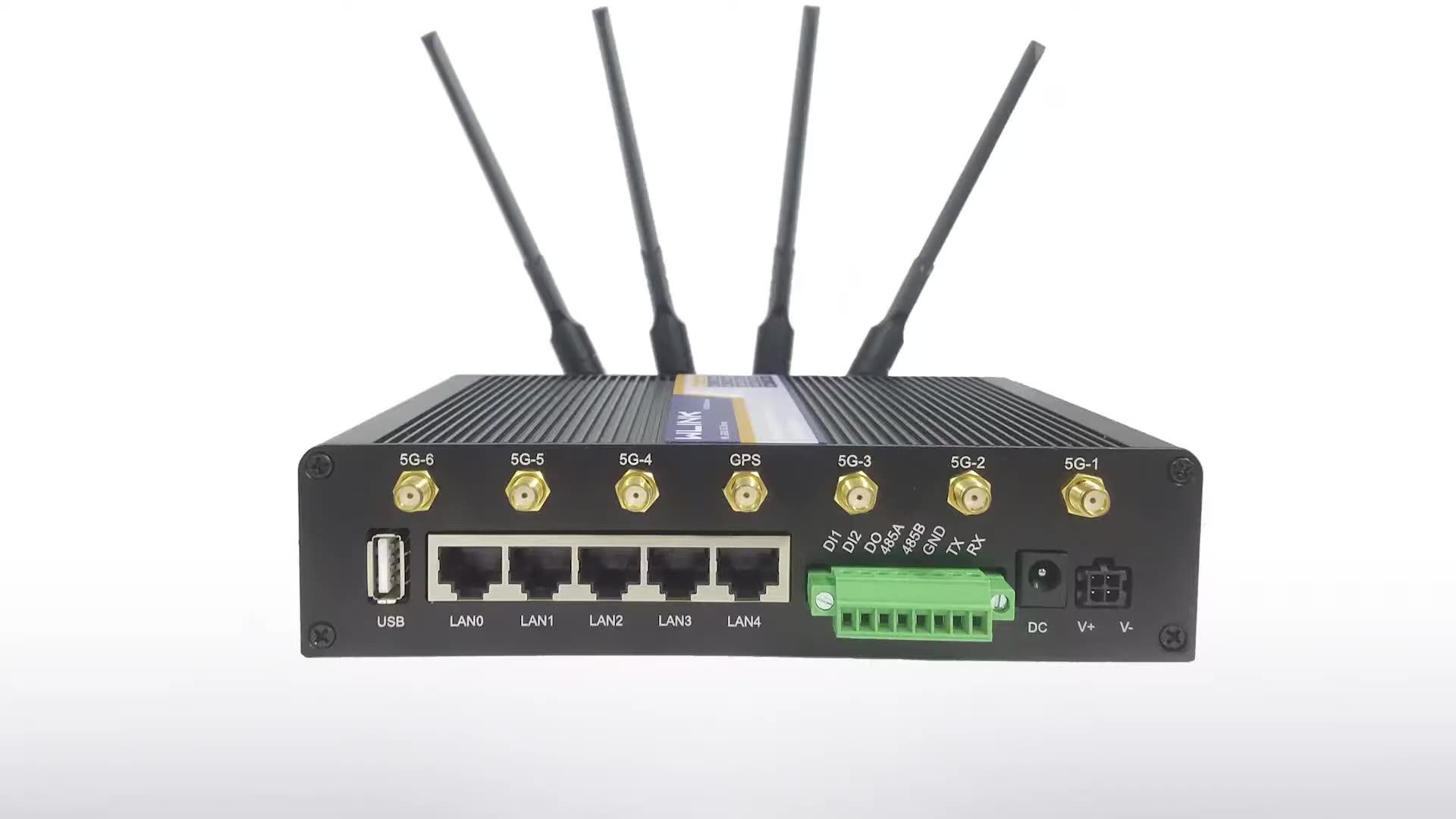 Wlink G930 Industrial 5g Router Iot Gateway 5 Lan Dual Band 2.4g 5.8g ...