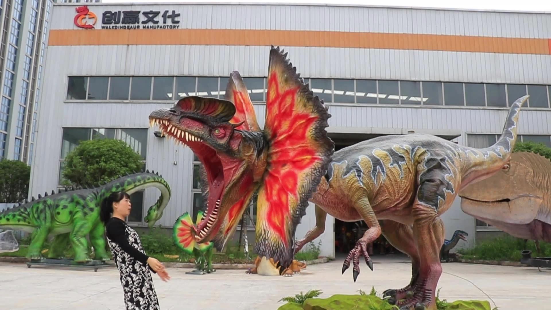 Theme Park Attractions Lifesized Animatronic Mechanical Robot Statue ...
