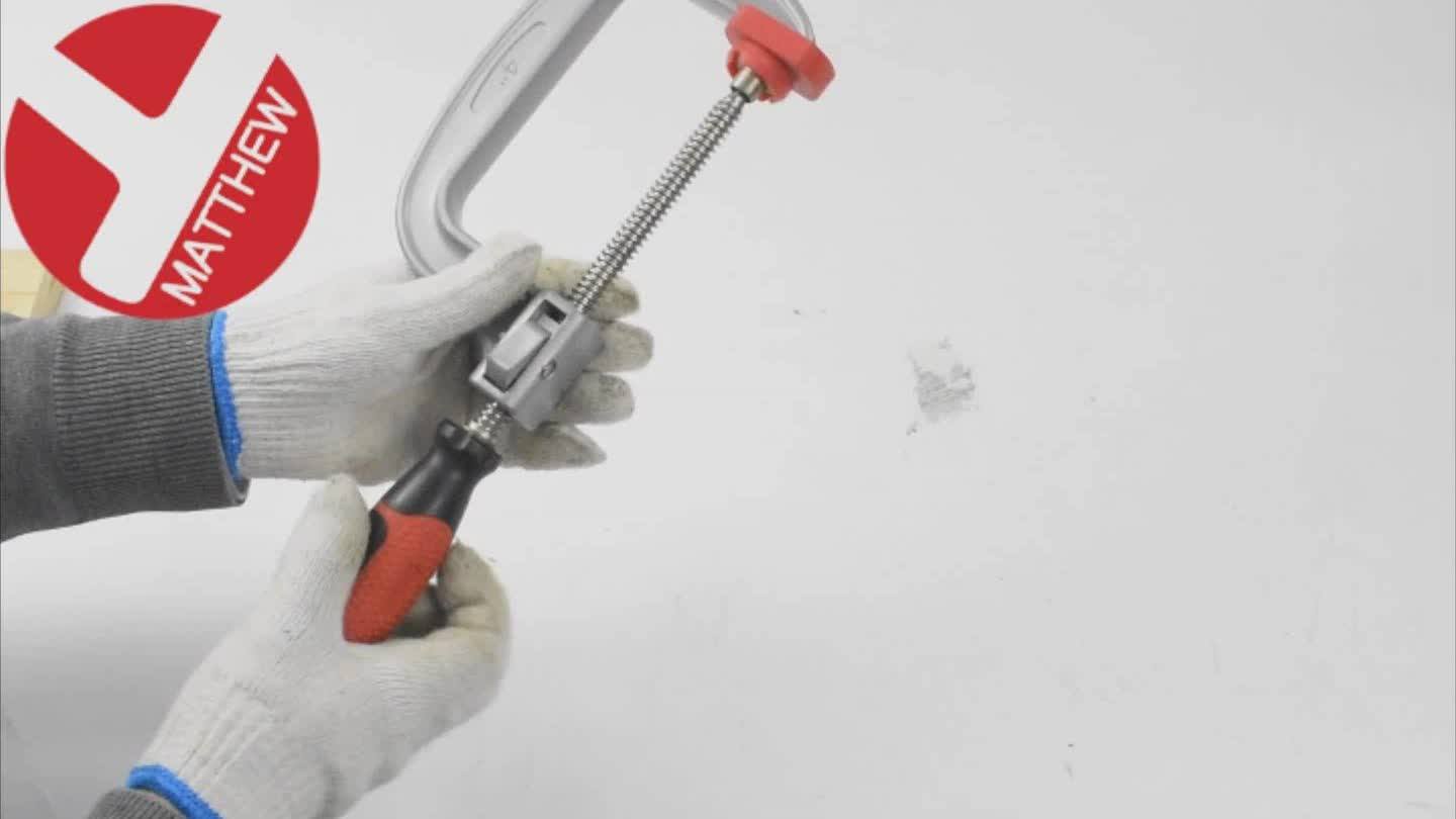 Quick Release Aluminum G Clamp With 360 Degree Free Rotate Handle - Buy ...