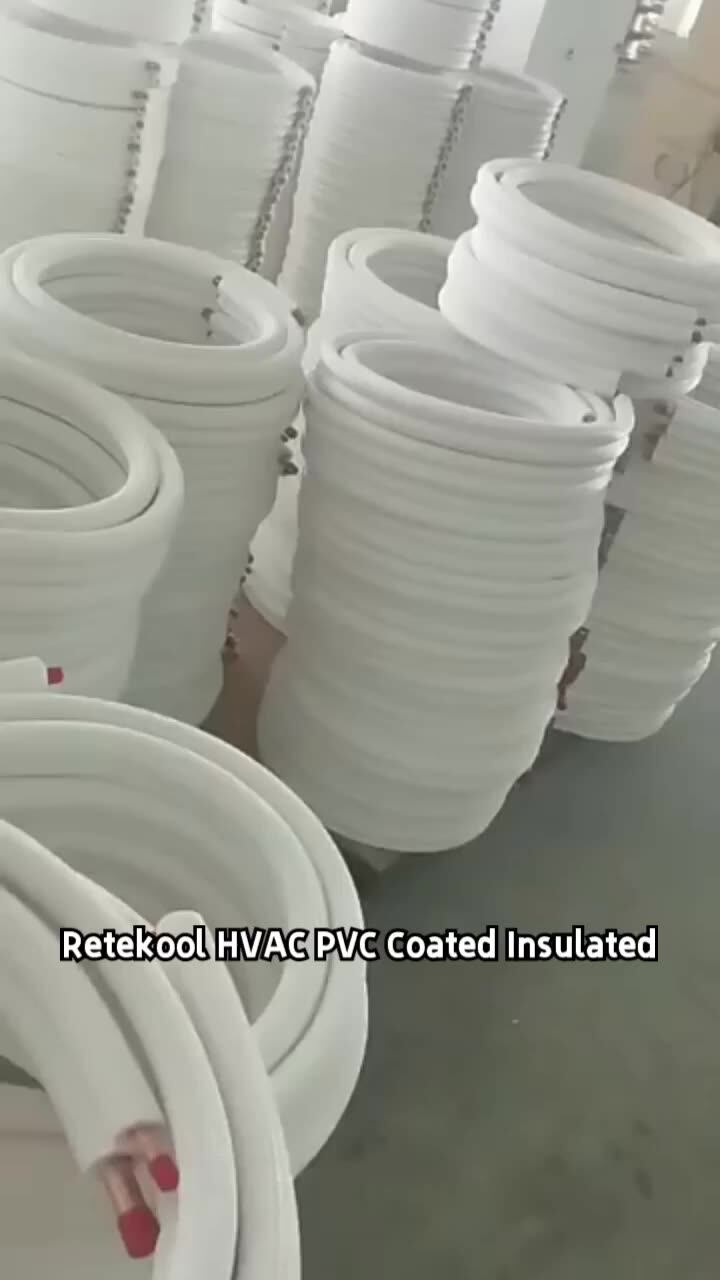 Hvac Factory Pvc Nbr Foam Tube Rubber Insulation Air Conditioning Tube ...