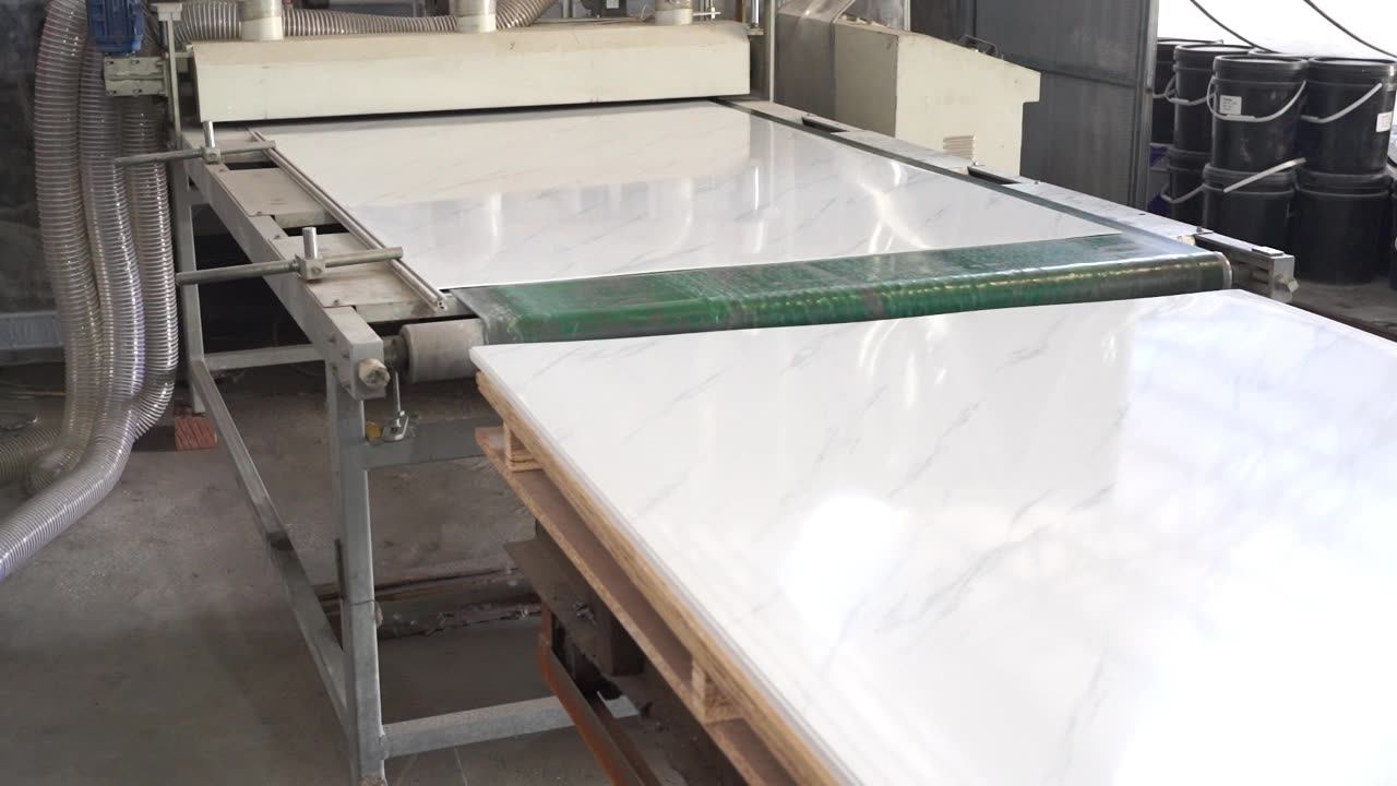 3m Pvc Marble Plastic Wall Panel 3d Uv Marble Sheet For Indoor ...