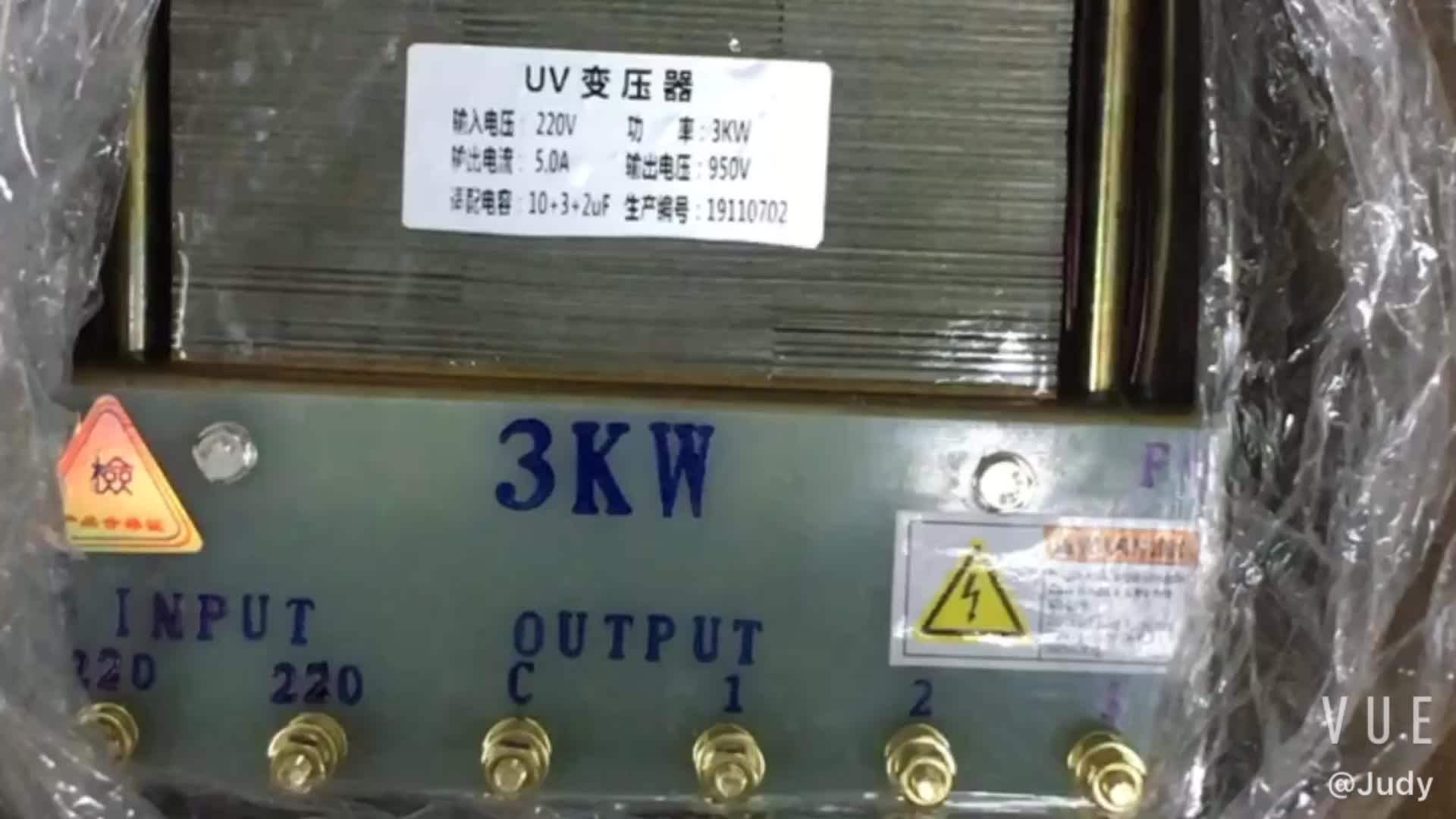 High Voltage 380v 9.6kw Copper Uv Transformer For Uv Curing Lamp - Buy ...