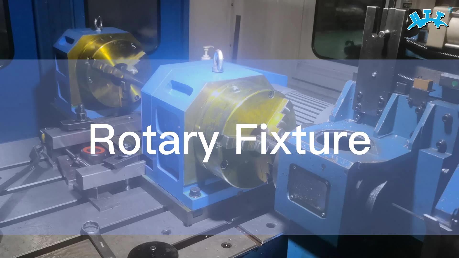 Rotary Fixture Table Three Chuck Rotary Table Used For 3-axis/4th Axis ...