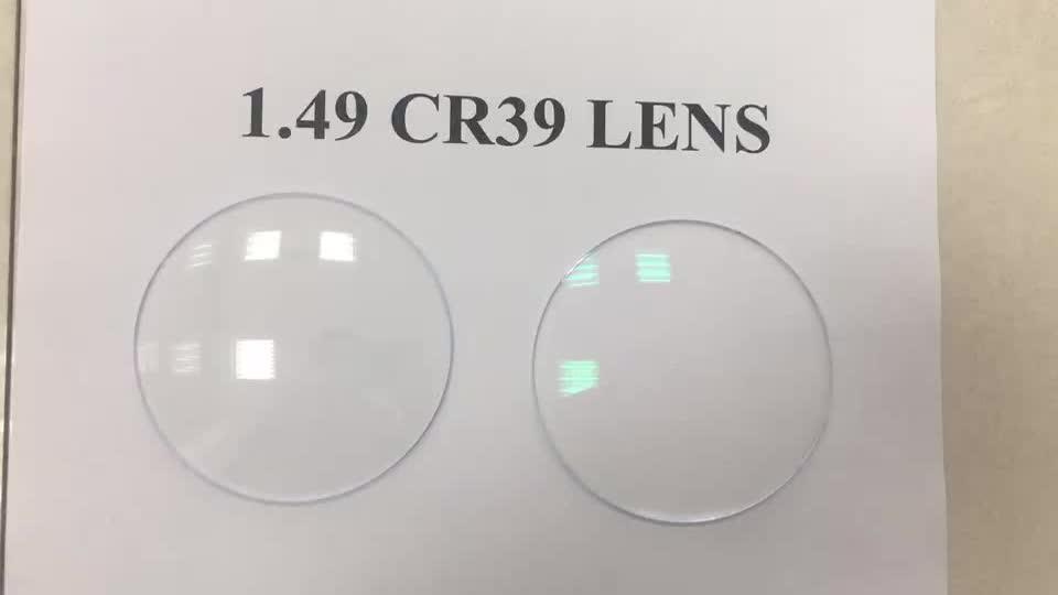 High Quality Cr39 55 Mm Single Vision Optical Lenses For Sale - Buy ...