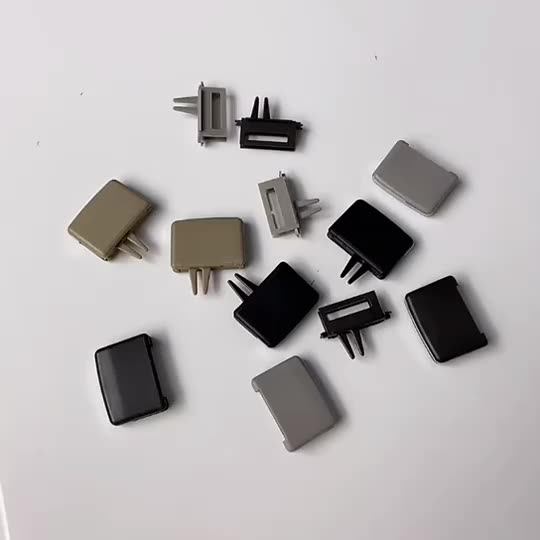 Car Rear Console Ac Air Vent Grille Tab Clip Slider For Mercedes Benz ...