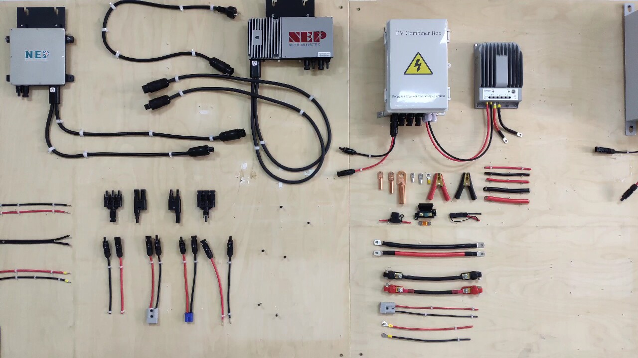 Nep Micro Inverter Solar Panel Sun Power Dc Connectors Betteri Bc01 ...
