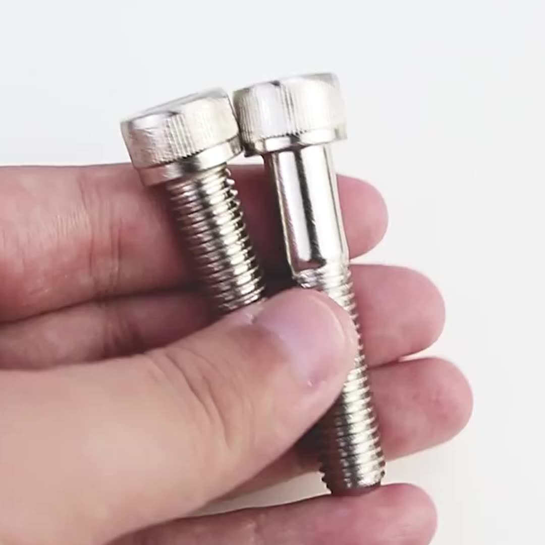 M6 M8 M10 M12 Left Threaded Hexagon Hex Socket Cap Head Screw 304 Stainless Steel Reverse Thread ...