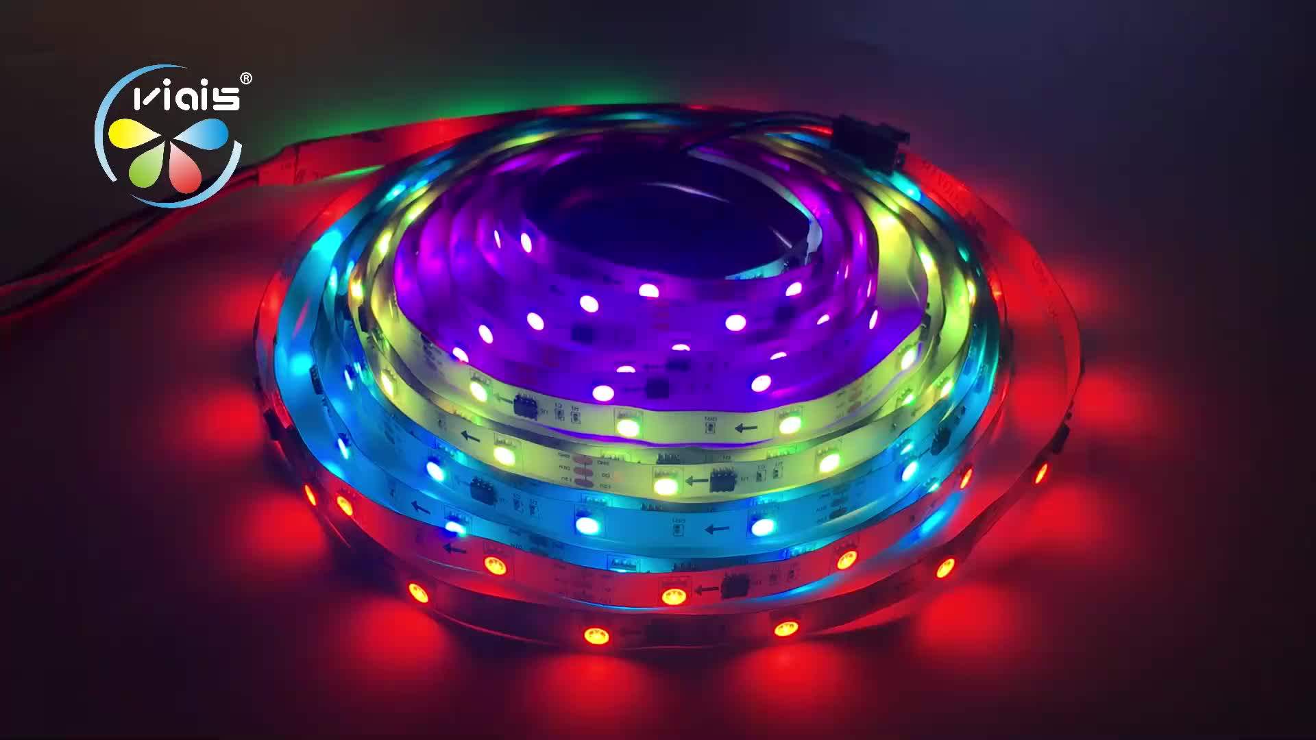 Viais Factory Price 12v Waterproof Smd5050 Rgb Addressable Ws2811 ...