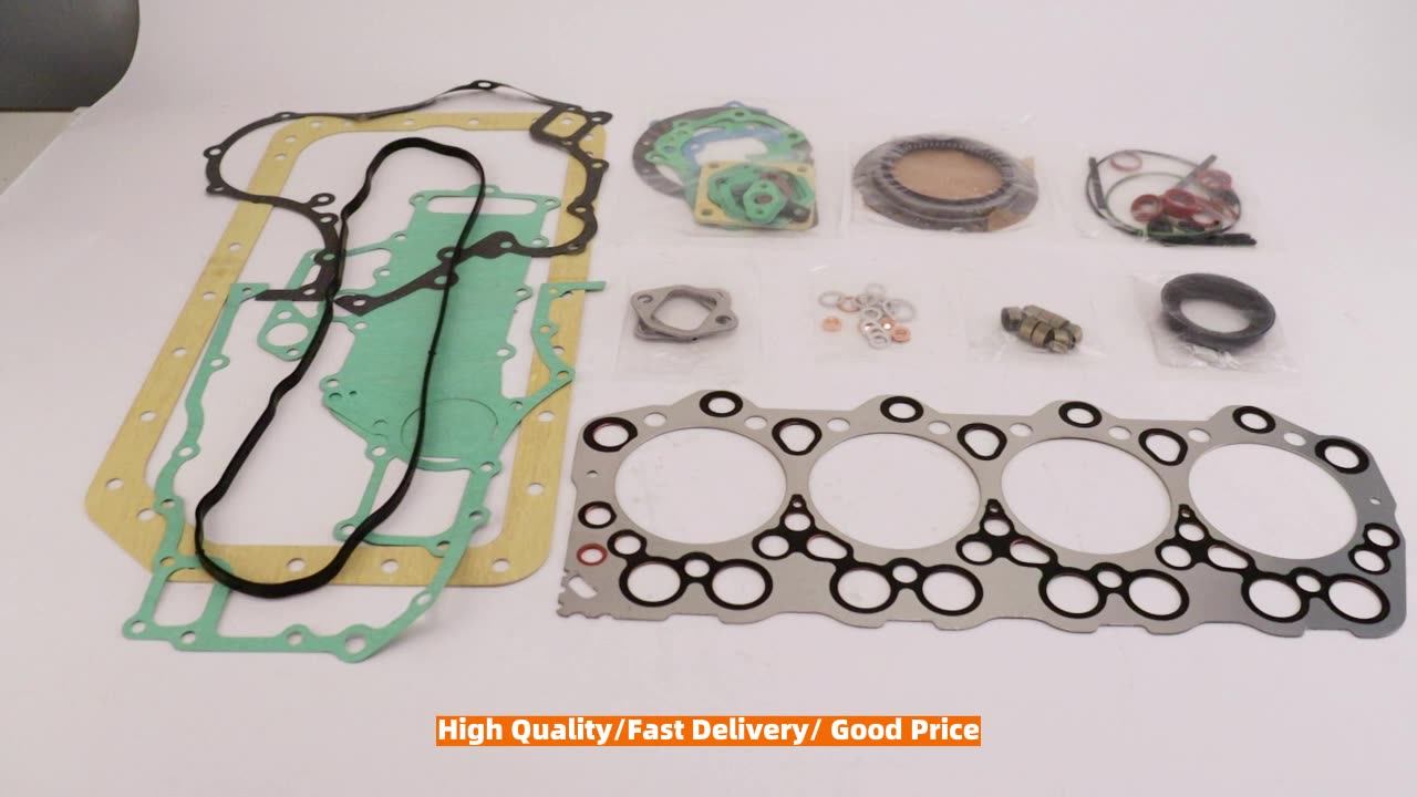4d34t Head Gasket Forklift Engine Rebuild Kit Diesel Engine Parts For ...