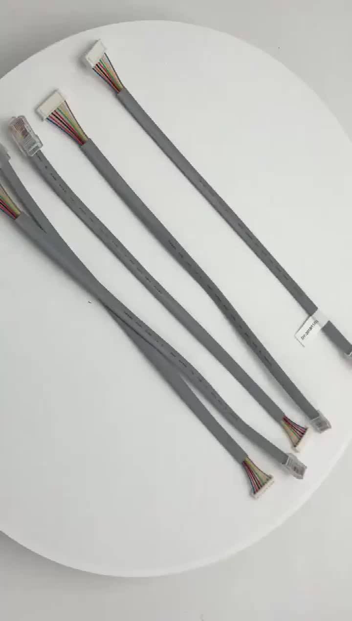 Oem Harness Wiring Rj45 Male Connector To Molex/jst Connector 8 Pin ...