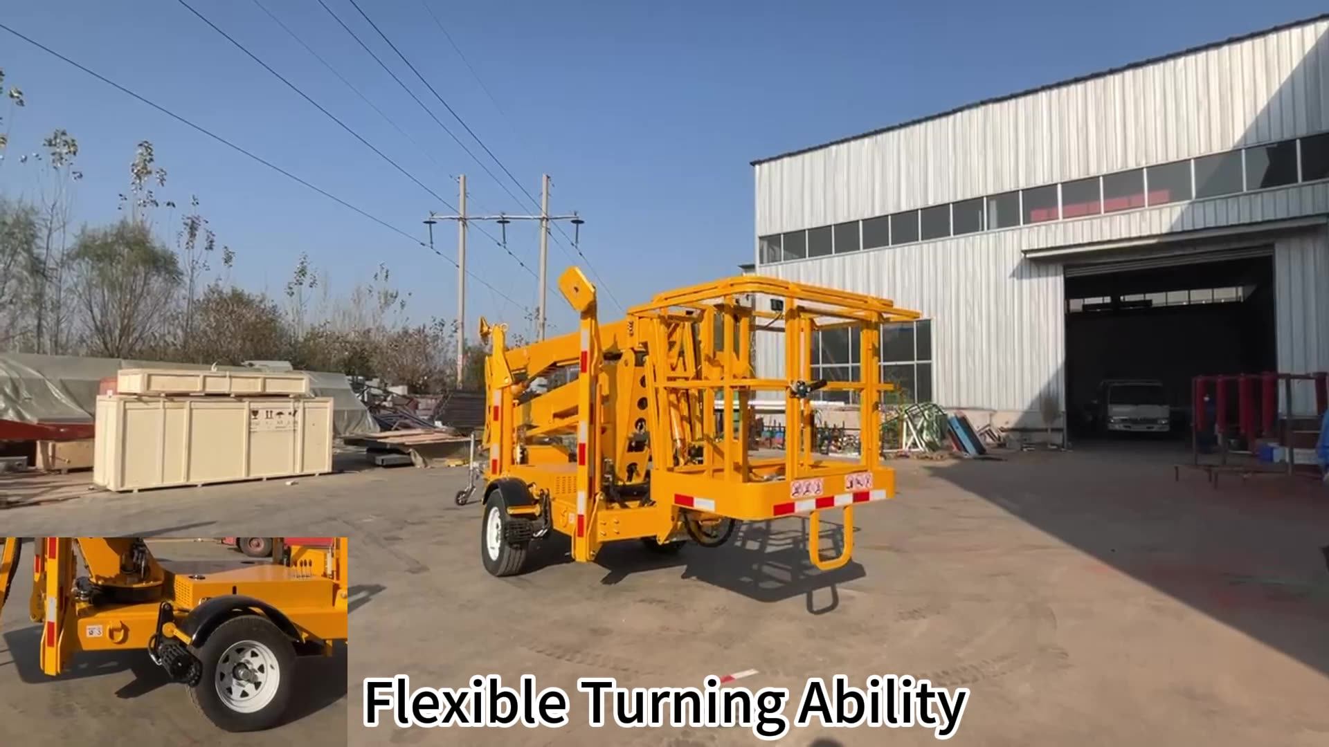 Spider Articulated Hydraulic Small Boom Lifts Aerial Work Platform ...