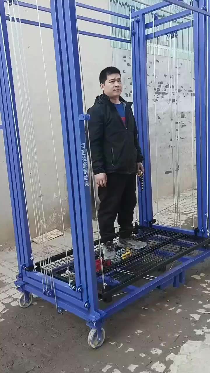 Lift Tables Electric Lifting Scaffolding Load Bearing 500 Kg Foldable ...