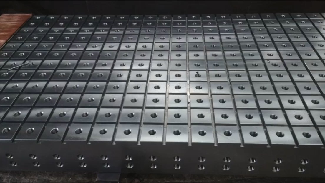 2d Cast Iron Steel Welding/fixture/fabrication Table For Jig Welding ...