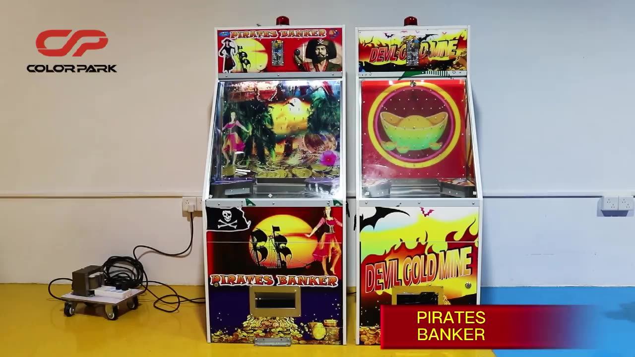 Mini Arcade Coin Pusher Kit Deluxe Pushin' Prizes Coin Pusher Quarter ...