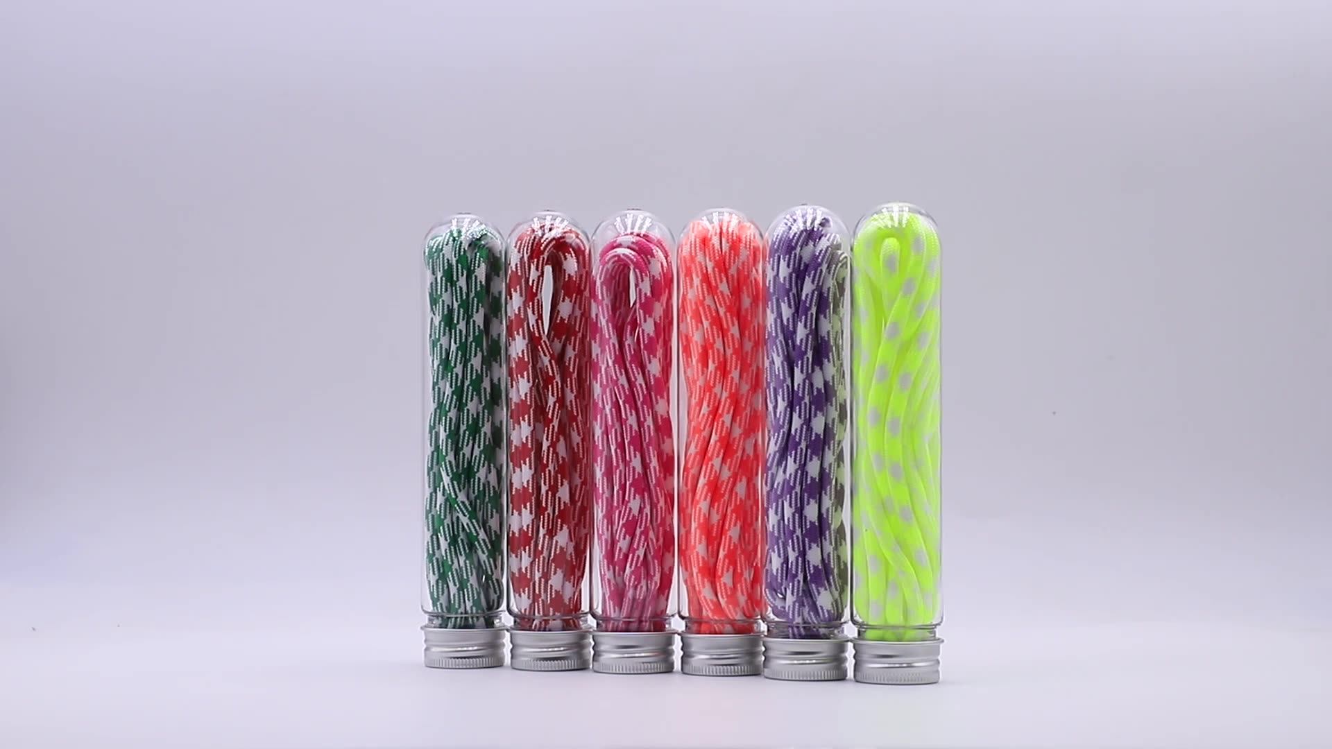 Custom Made Oem Rope Shoe Laces Premium Shoe Lace 4mm 5mm Round Pattern ...