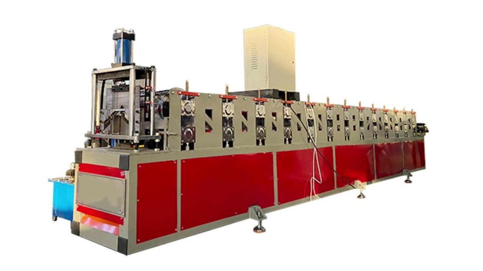 Galvanized Metal Roof Ridge Cap Roll Forming Machine Construction Steel ...