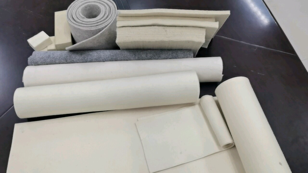 Industrial Felt White Wool Felt Fabric Wool Pressed Felt Roll - Buy ...