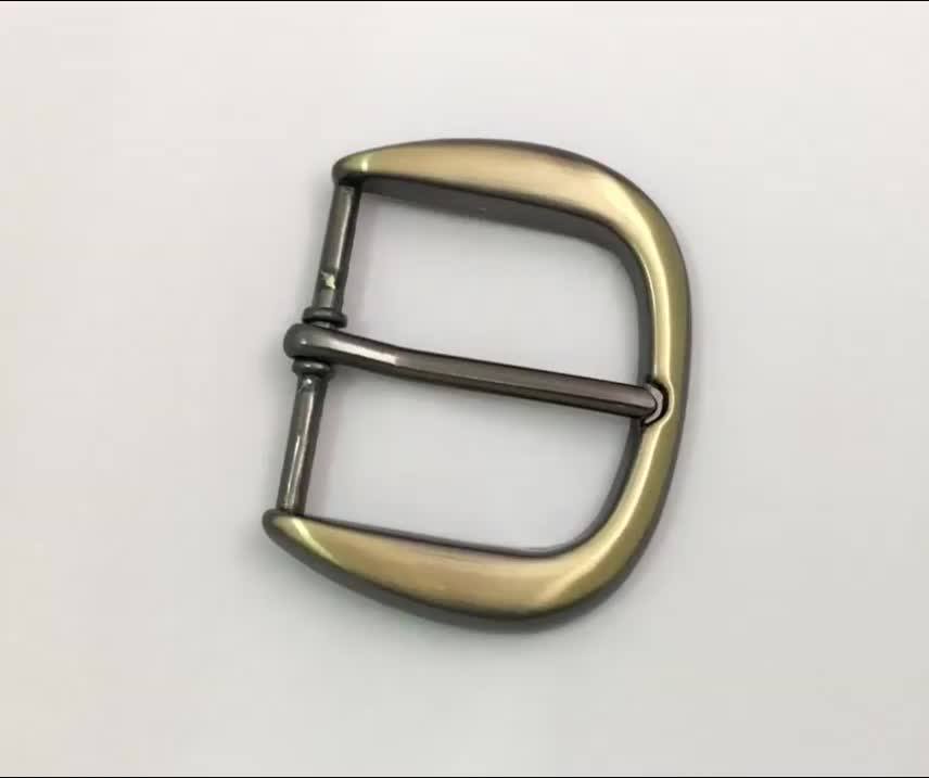 Zinc Alloy Brushed Antique Brass Pin Metal Belt Buckle,Custom Metal Pin ...