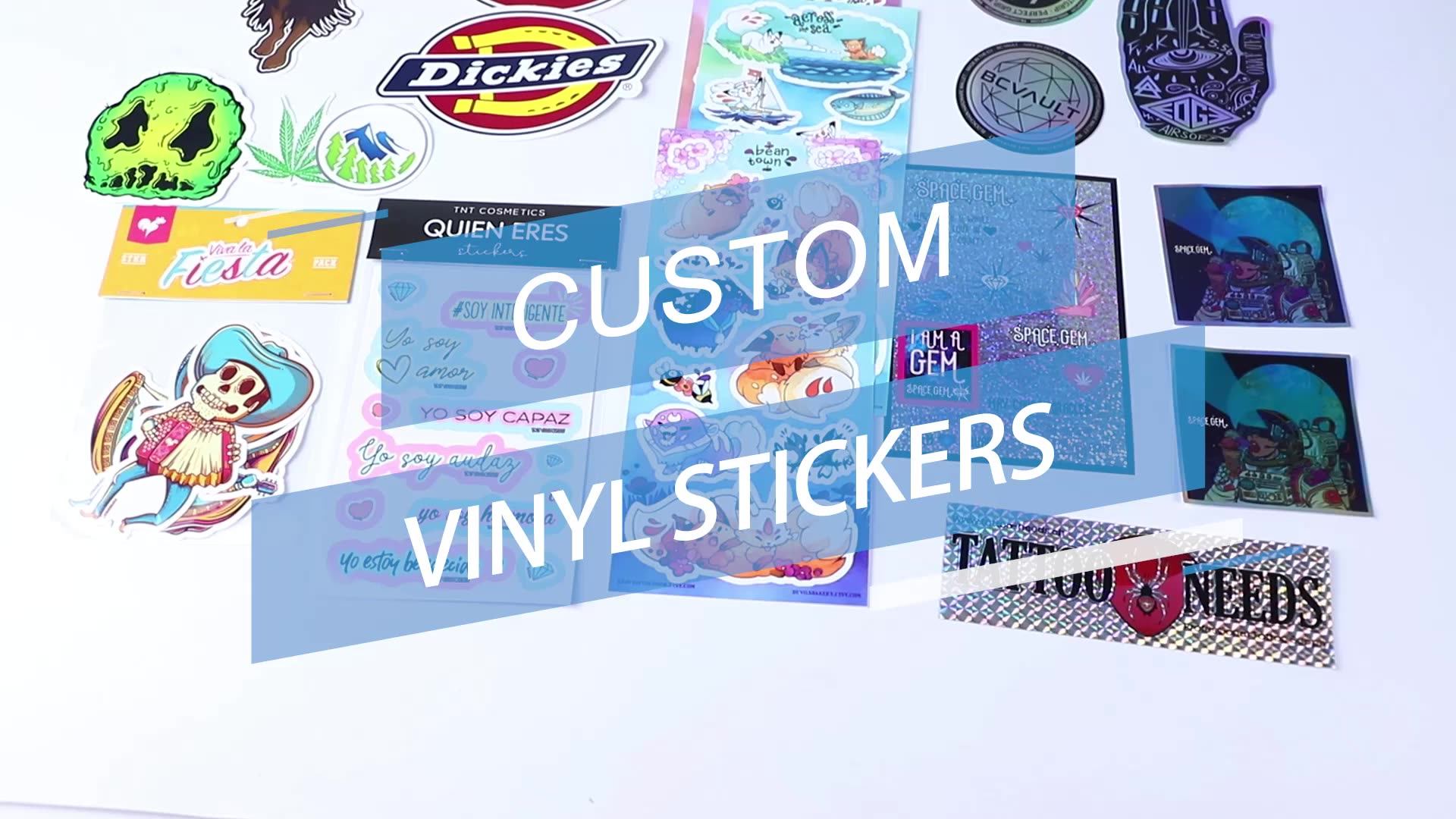 Crack Split Easy Peel Uv Resist Vinyl High Quality Waterproof Die Cut ...