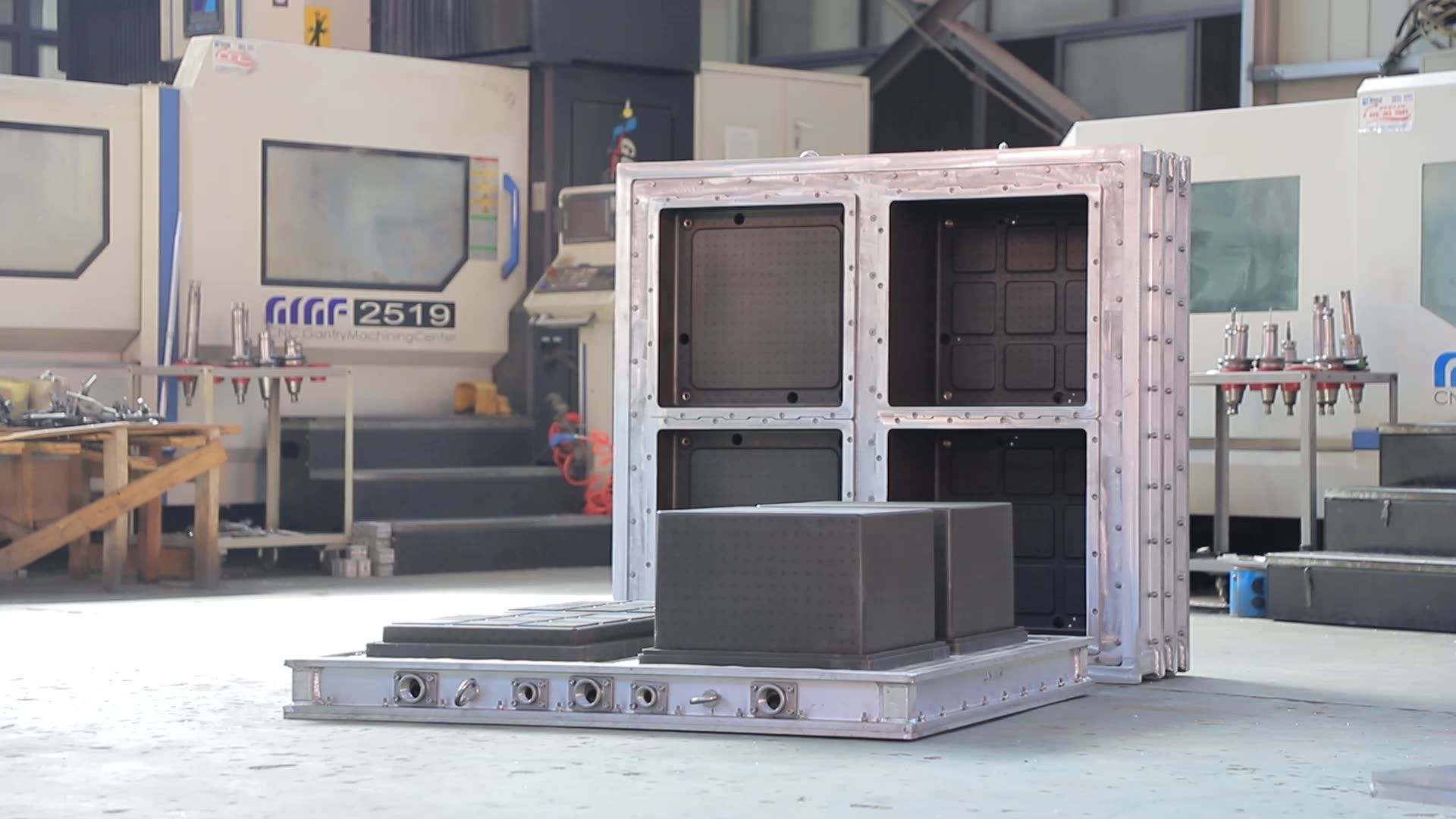 Expanded Polystyrene Styrofoam Shape Molding Box Making Machine Make ...