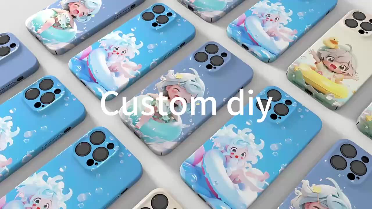 Personalized Diy Sublimation Blank Phone Cases For Iphone 12-15 ...