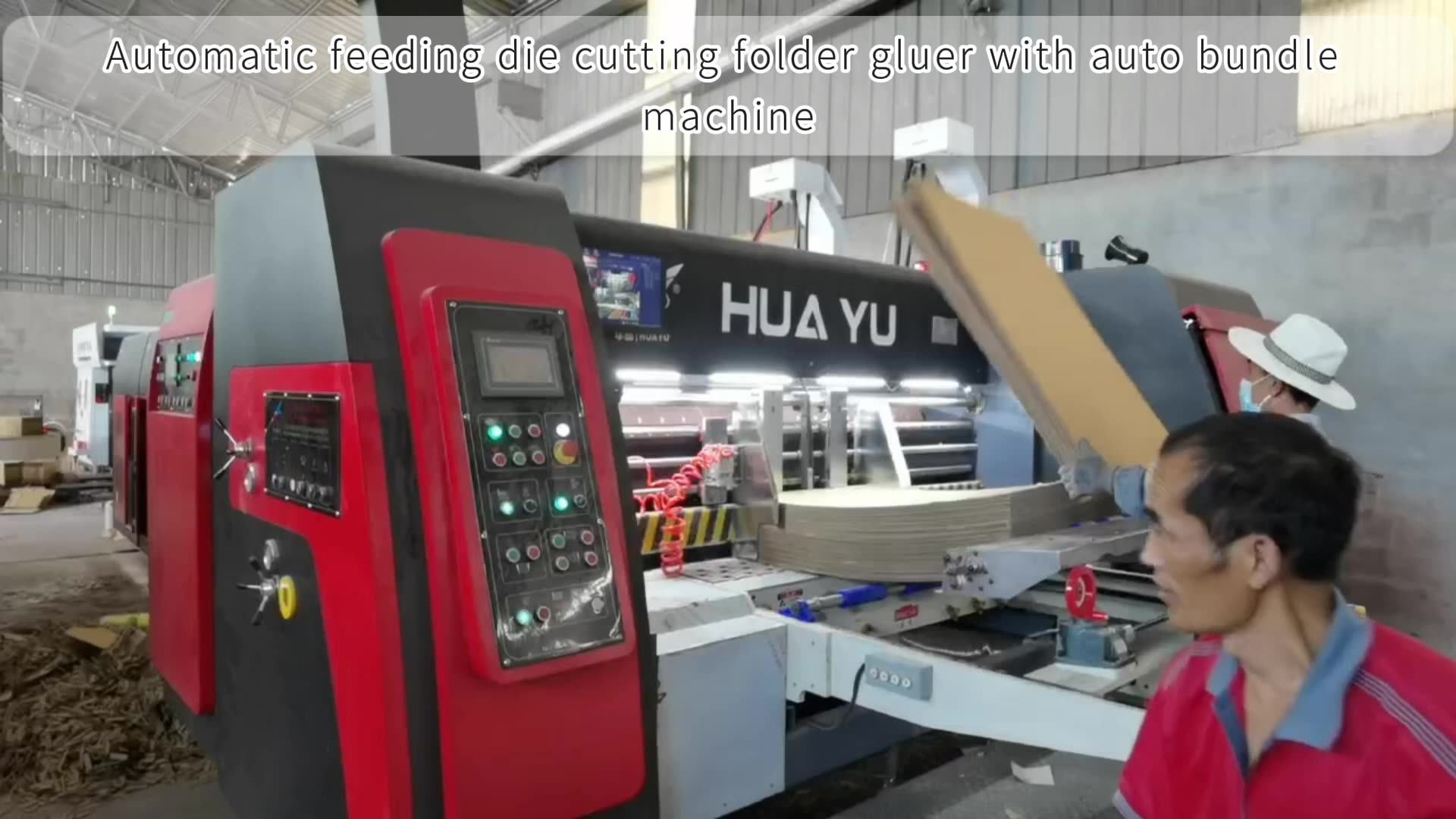 Hs-c Corrugated Board Carton Flexo Printing Slotting Die Cutting ...