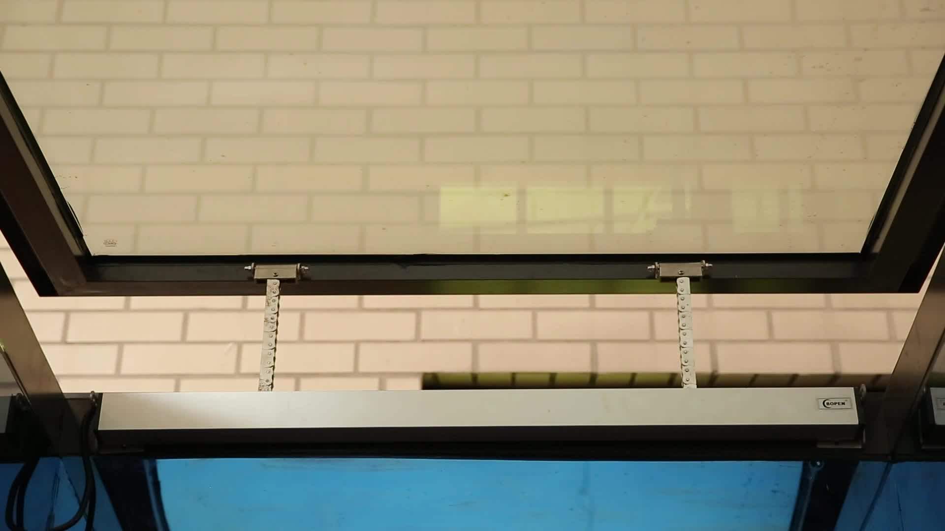 Electric Sash Skylight Window Opener Double Chain Sunshine Room ...