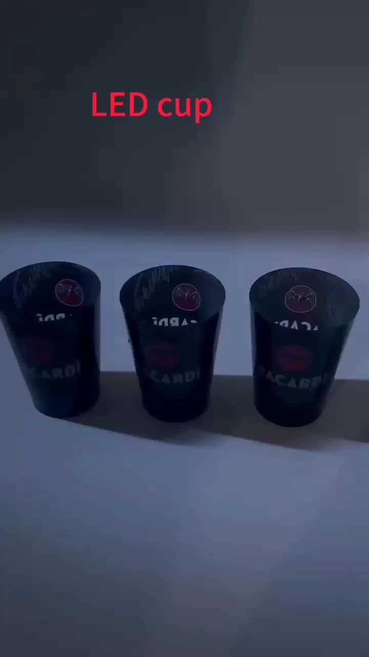 Wholesale Led Cup Luminous Led Flashing Cup Reusable Plastic Led Light ...