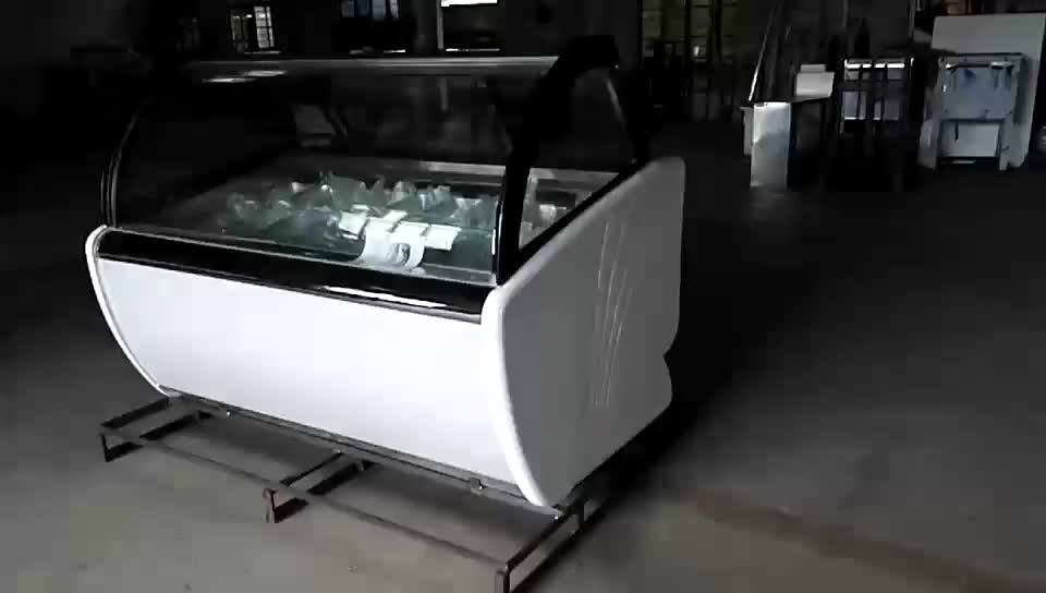 Escaparate De Nevera Pequeña Para Congelador,Expositor De Helados Para ...