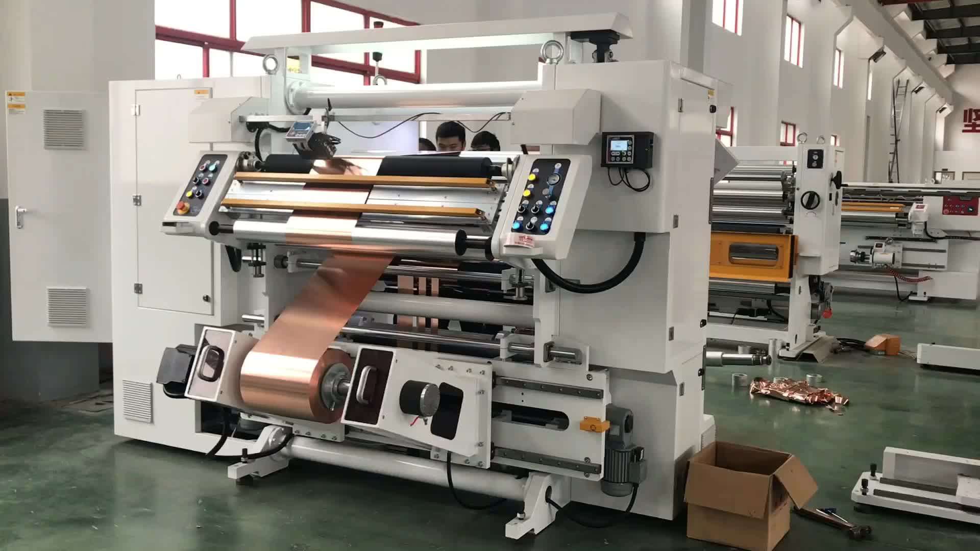 1300mm Automatic Aluminum Foil Slitting And Rewinding Machine - Buy ...