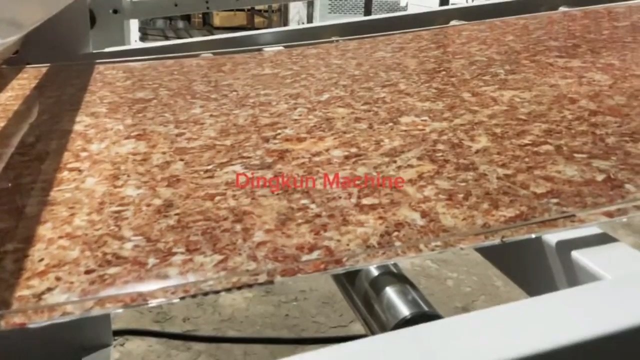 Pvc Carbon Crystal Plate Making Machine Manufacturing Plant Machine ...