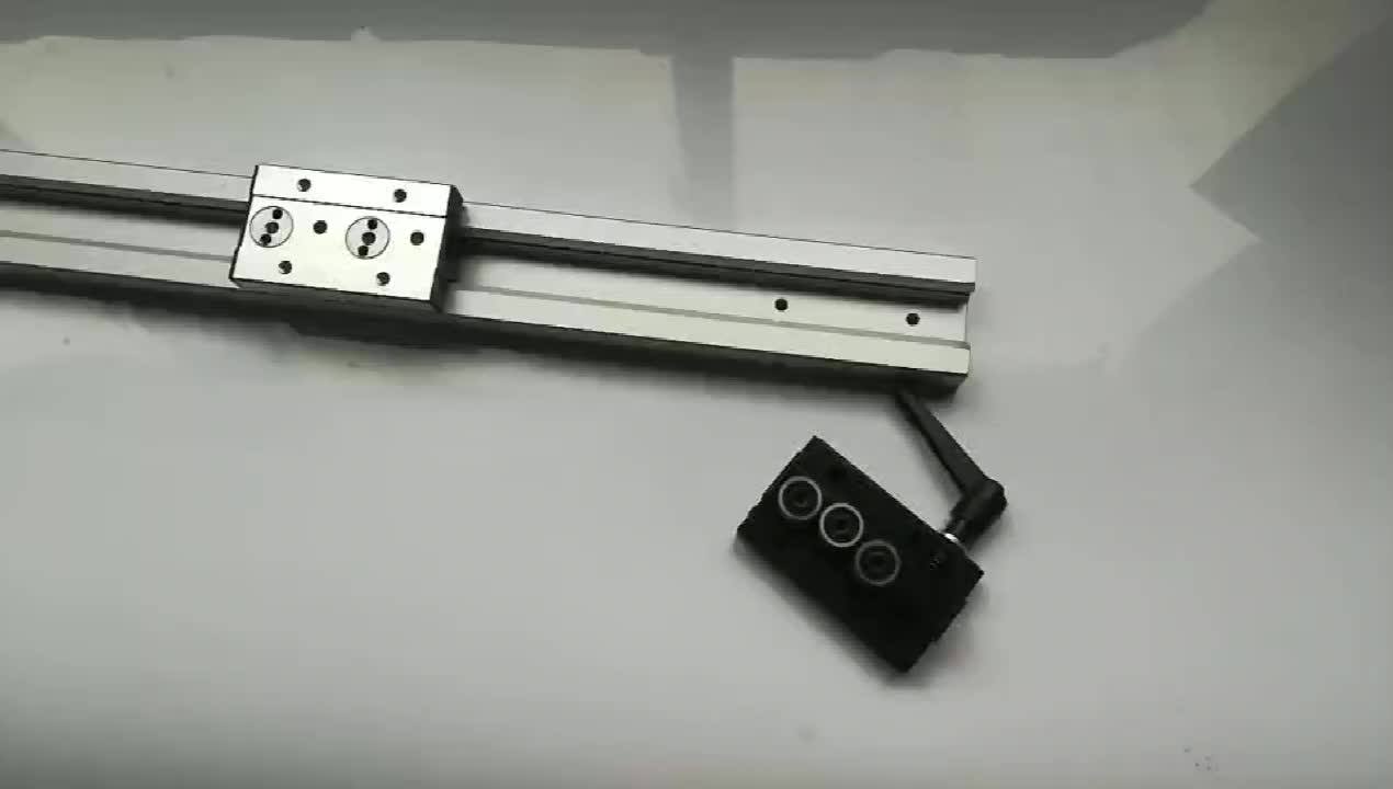 Width 47mm 60mm Low Noise Linear Sliding Guide Rail Roller Linear Guide ...