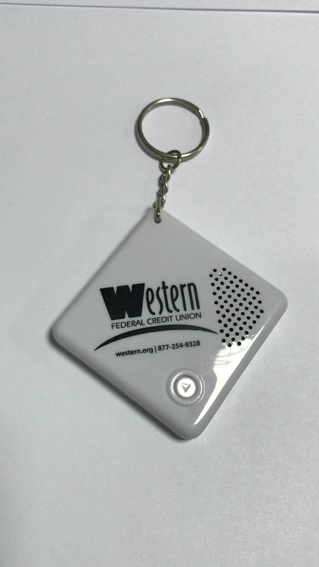 Custom Sound Voice Music Melody Talking Recording Keychain With Custom ...