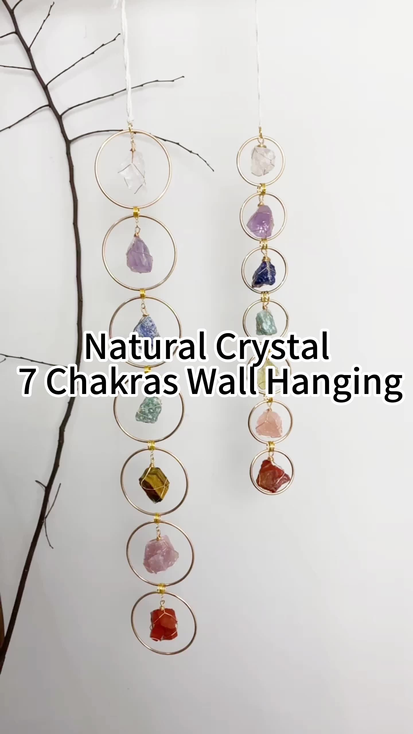 High Quality Natural Healing Crystal Seven Chakra Stonet Raw Crystal 7 ...