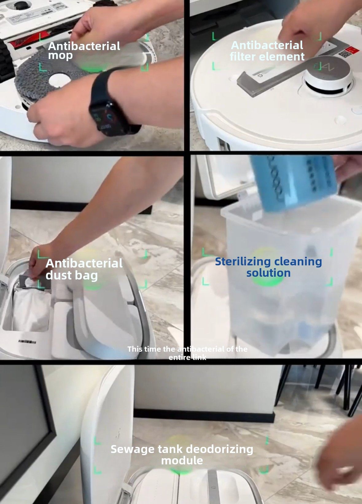 Roborock P20 Ultra Plus Self-Cleaning Robot Vacuum Cleaner, Sweeping and Mopping All-In-One ...