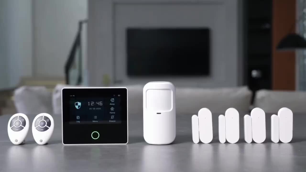 Glomarket Tuya Smart Wifi 4g Security Alarm System Panel Built-in Siren ...