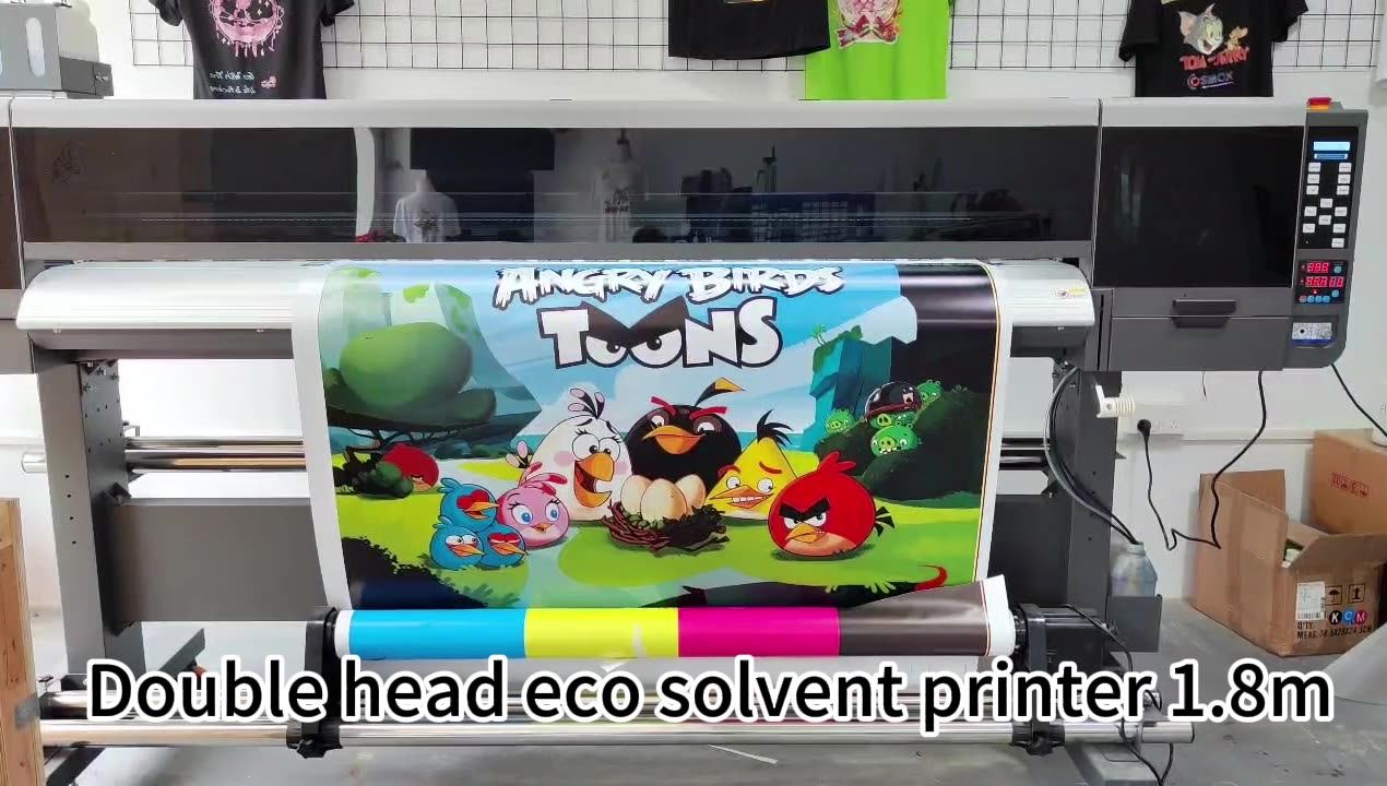 1.6m 1.8m 2.5m Eco Solvent Large Wide Format Inkjet Printer Car Sticker ...