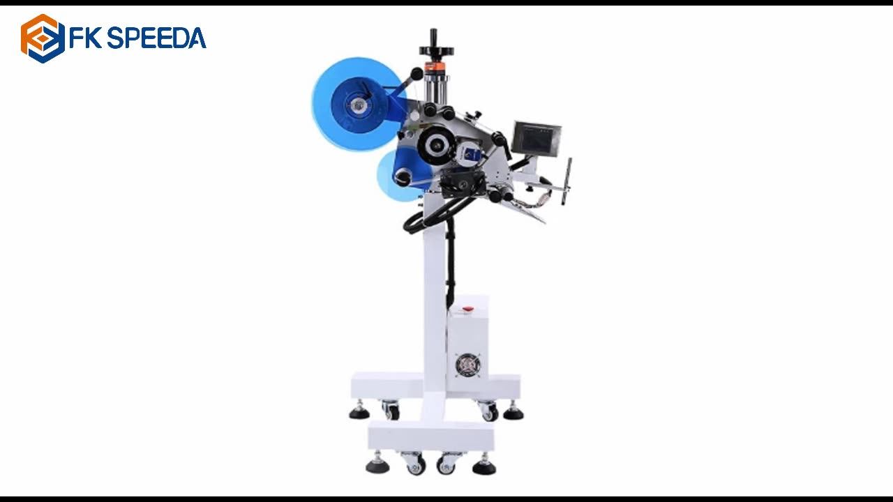 Fk835 High Performance Auto Flat Surface Feeder Labeler Labeling ...
