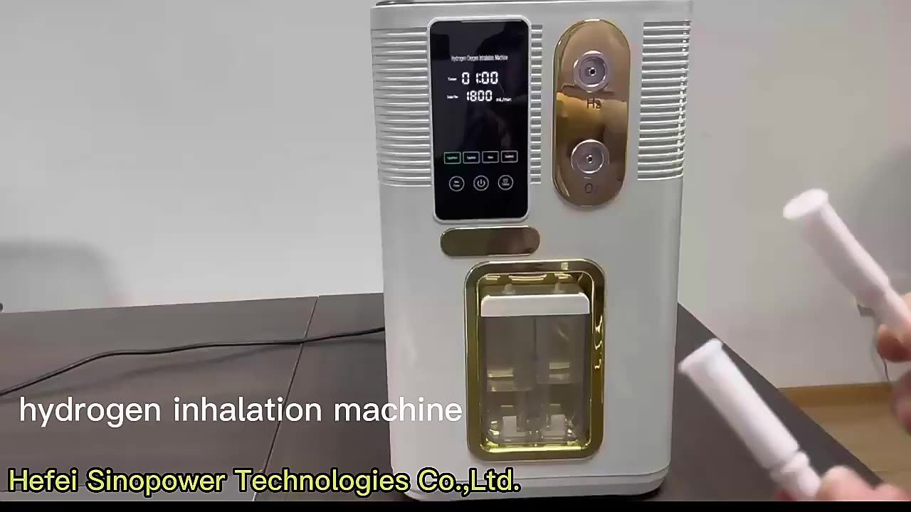Home Hydrogen Generator For Breathing Inhaler 900ml/min Hydrogen ...