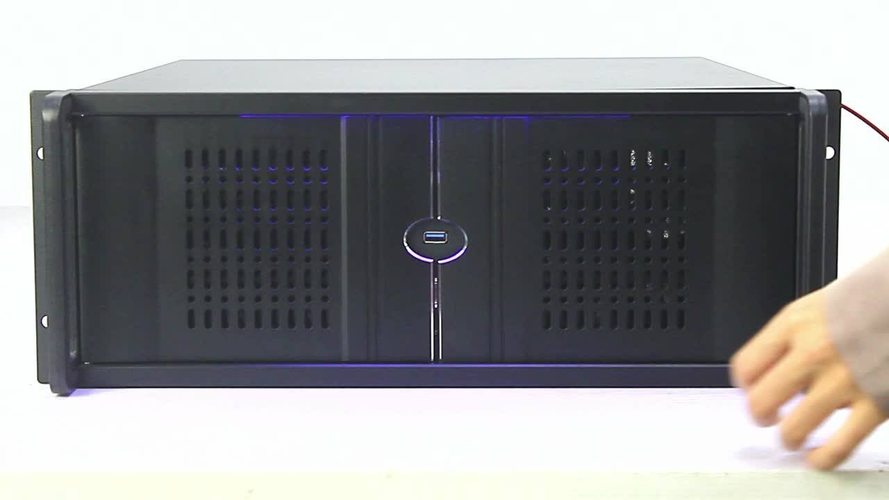 2019 New Model 19inch 4u Rackmount Server Case 4u Industrial Chassis ...