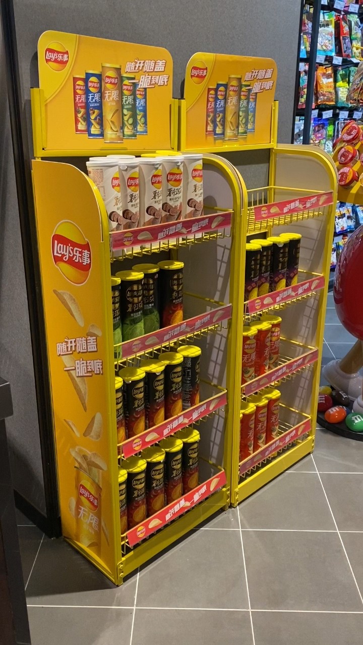 New Design Pop Metal Oil Gas Station Retail Store Display Rack - Buy ...