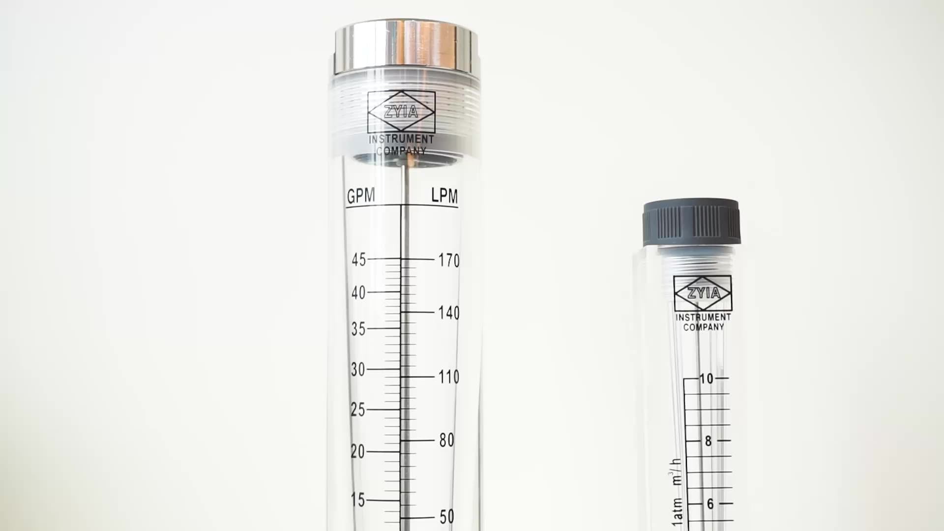 Lzm-g Tube Float Water Flow Meter Series For Ro System With Glass ...