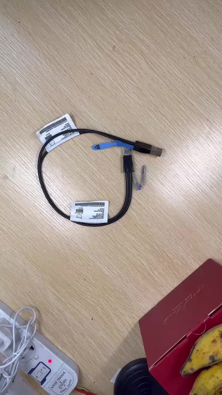 Mini-sas Hd To Mini-sas Hd 12 Gbps 0.6m Cable 00y8350 - Buy Power ...