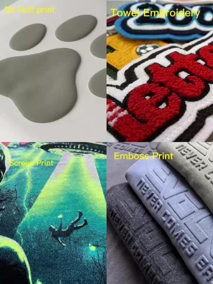 Men Puff Print Oversized T Shirt Tee High Quality,Custom T Shirts Puff ...