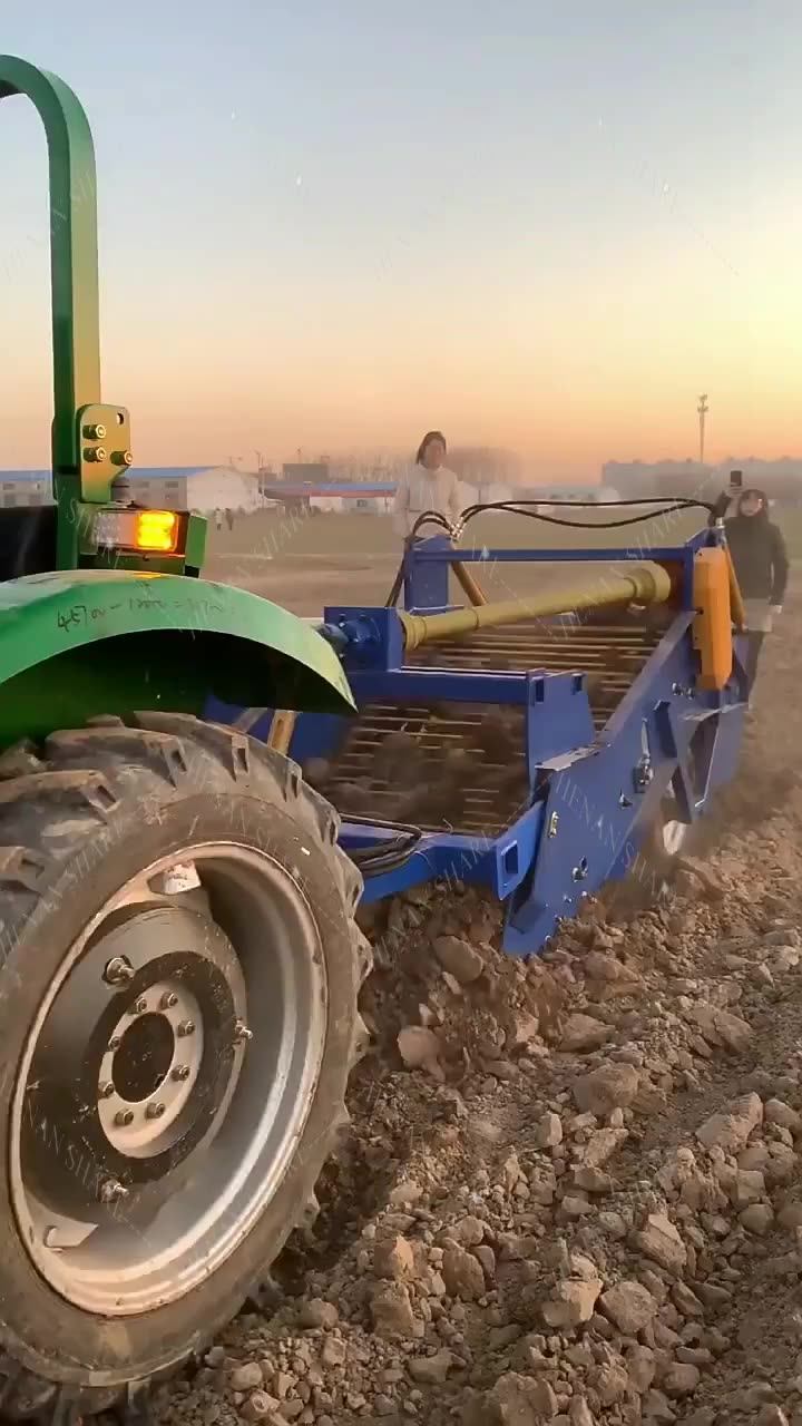 Automatic Stone Picker Tractor Rock Picker Stone Removal Machine Marble ...