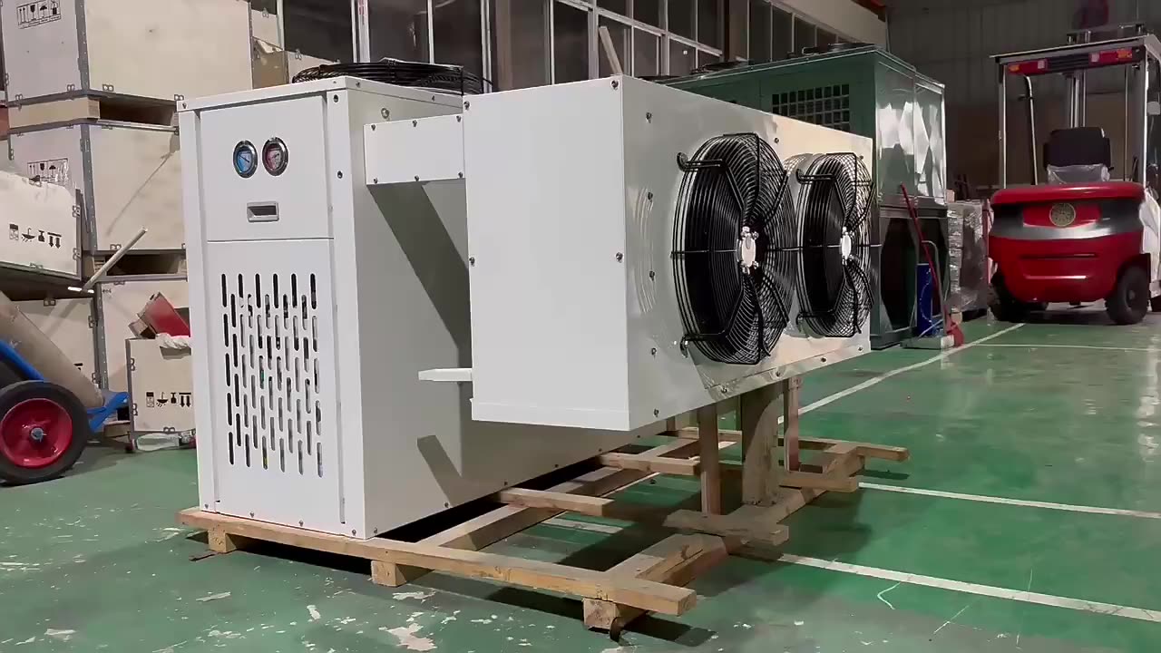Industrial Cooling Machine Wall Mounted Blast Freezer Monoblock Air Cooling Unit For Small ...