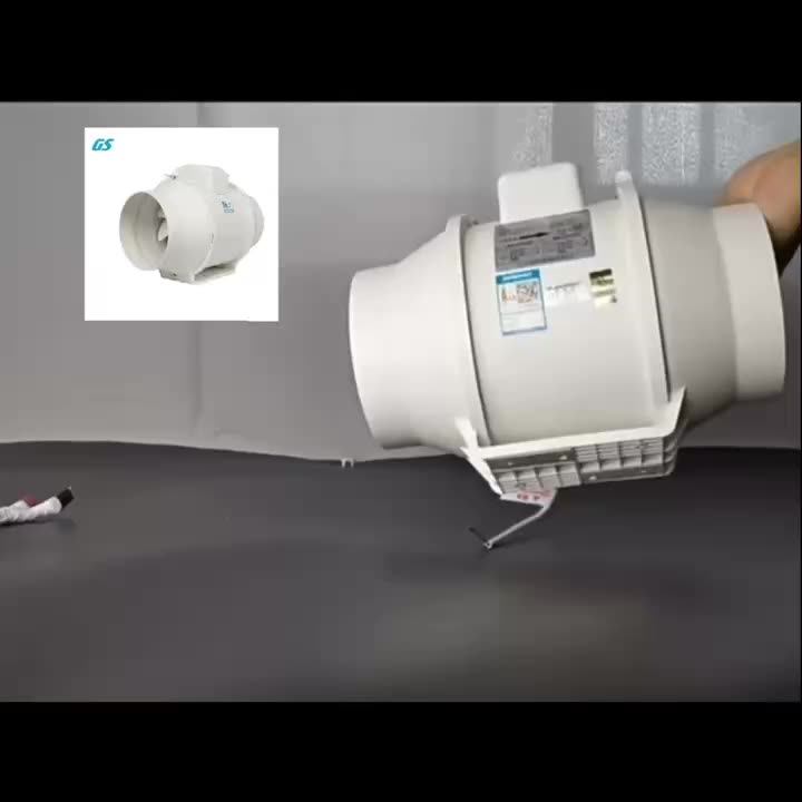 New Upgraded Centrifugal Duct Exhaust Fan Household Kitchen Ventilation ...