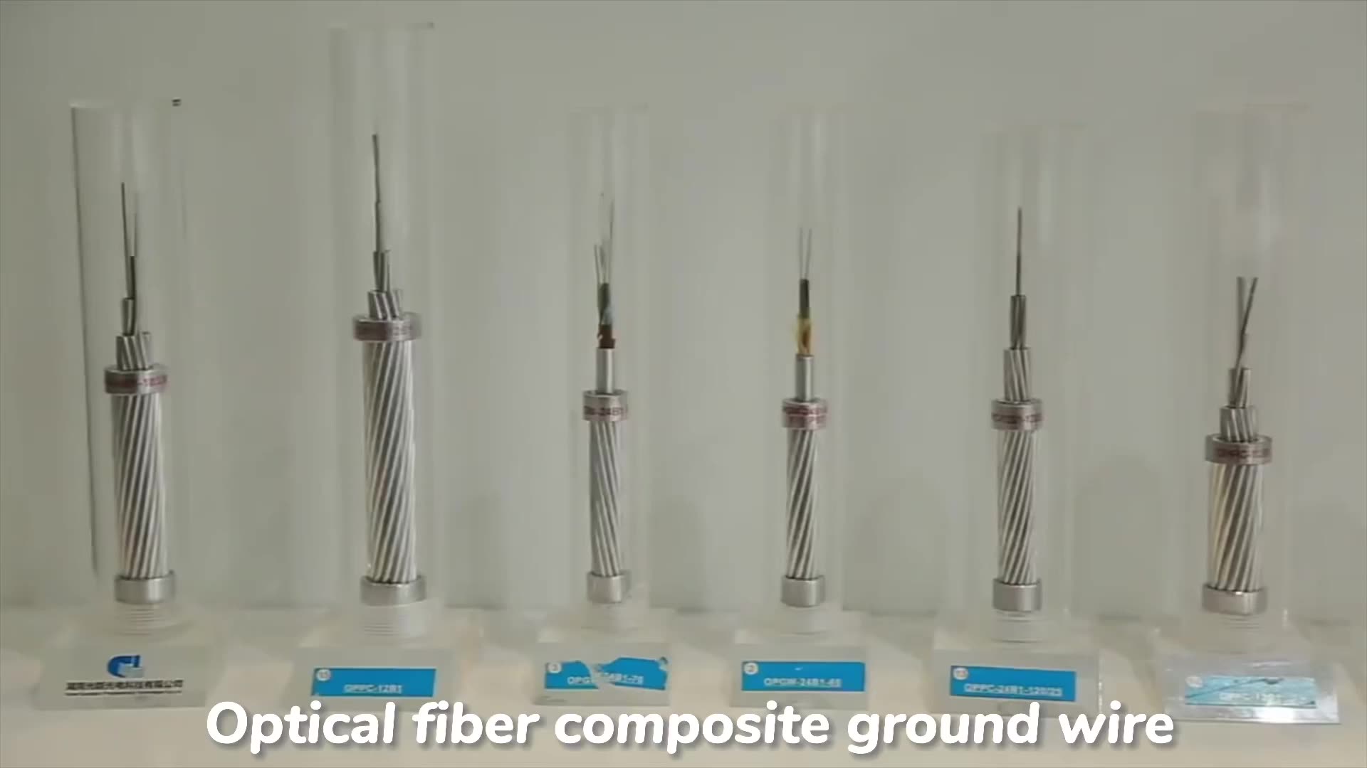 Outdoor Opgw Cable 12 24 48 96 144 Core Fiber Optic Cable Opgw Aerial Armor Stranded Cable ...