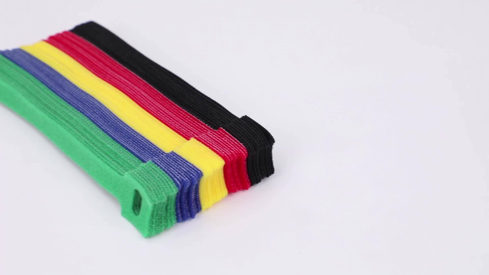 Custom Printed Self-locking Cable Ties Hook And Loop - Buy Custom ...